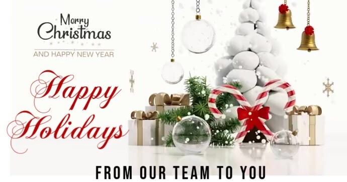 Copy of Happy holidays poster ad design | PosterMyWall
