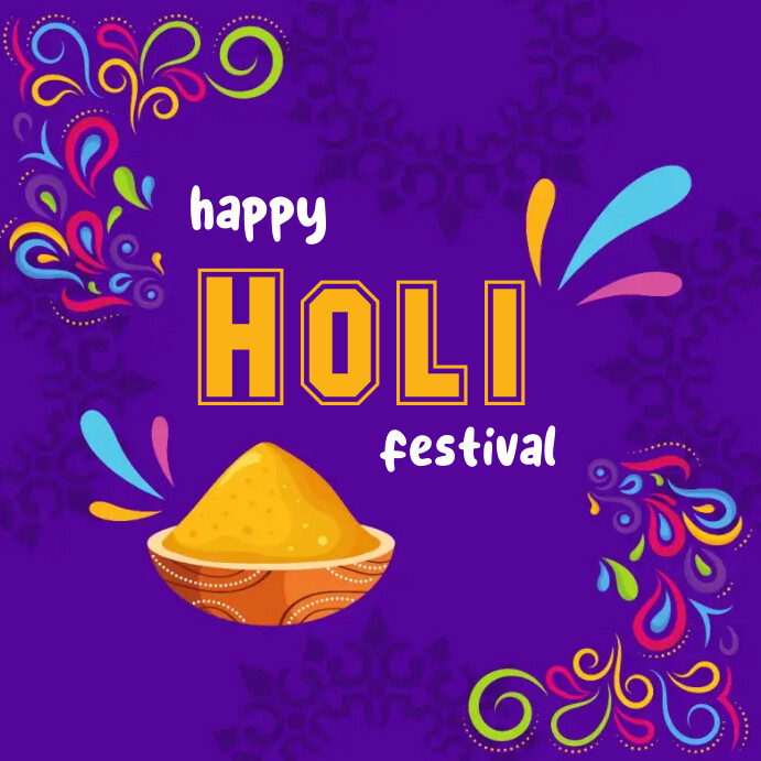 Happy Holli Template Online Greeting Card | PosterMyWall