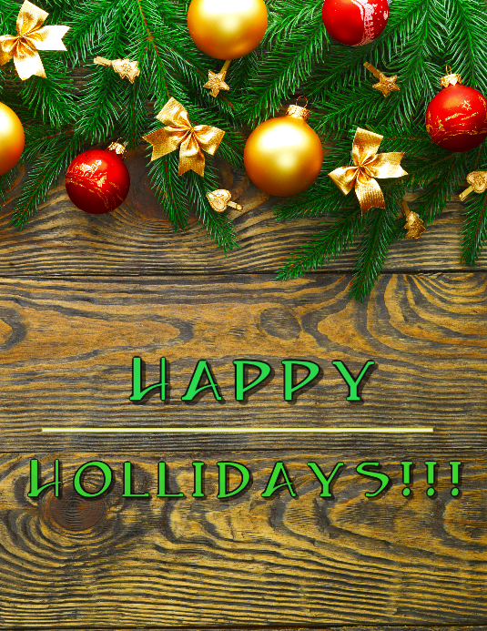 happy hollidays Template | PosterMyWall