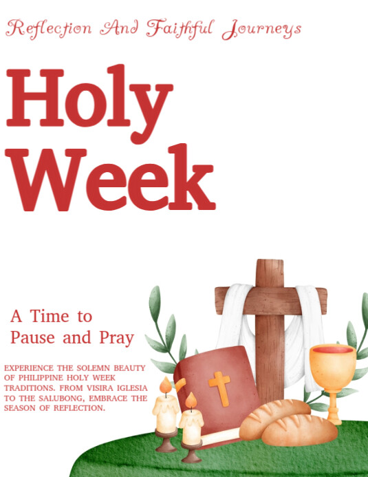 Copy of Happy Holy week | PosterMyWall
