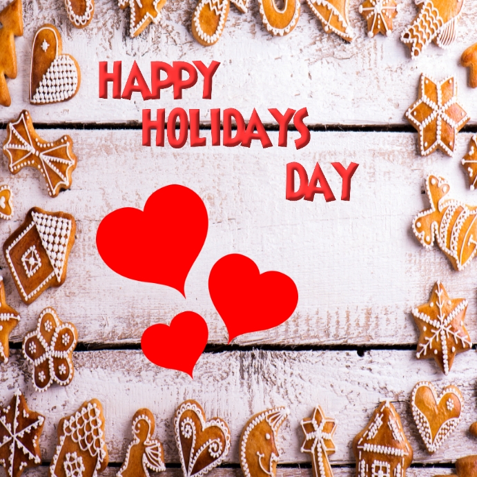 Happy holydays Template | PosterMyWall