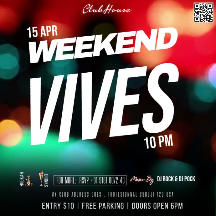 Copy of happy hour ad template | PosterMyWall