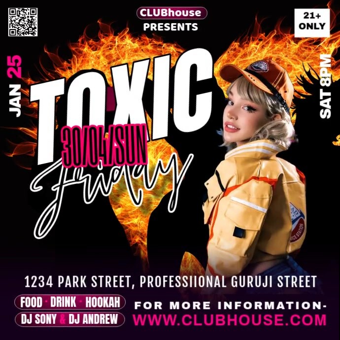 Copy of happy hour ad template | PosterMyWall