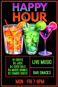 Bar Advertising Poster Template | PosterMyWall