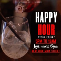 happy hour Template | PosterMyWall