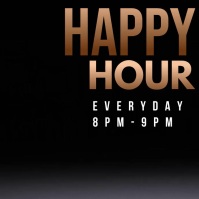 happy hour Template | PosterMyWall