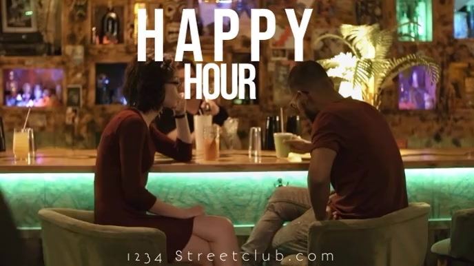 happy hour Template | PosterMyWall