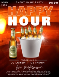 Happy Hour Ads Template | PosterMyWall