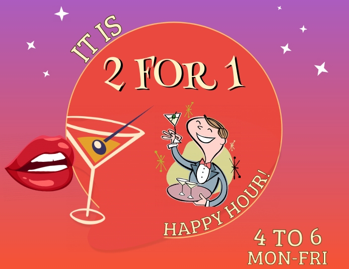 HAPPY HOUR Template | PosterMyWall