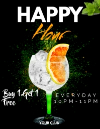 happy hour Template | PosterMyWall