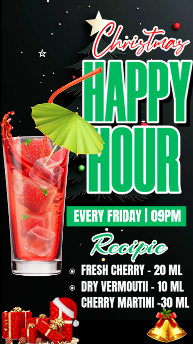 happy hour Template | PosterMyWall