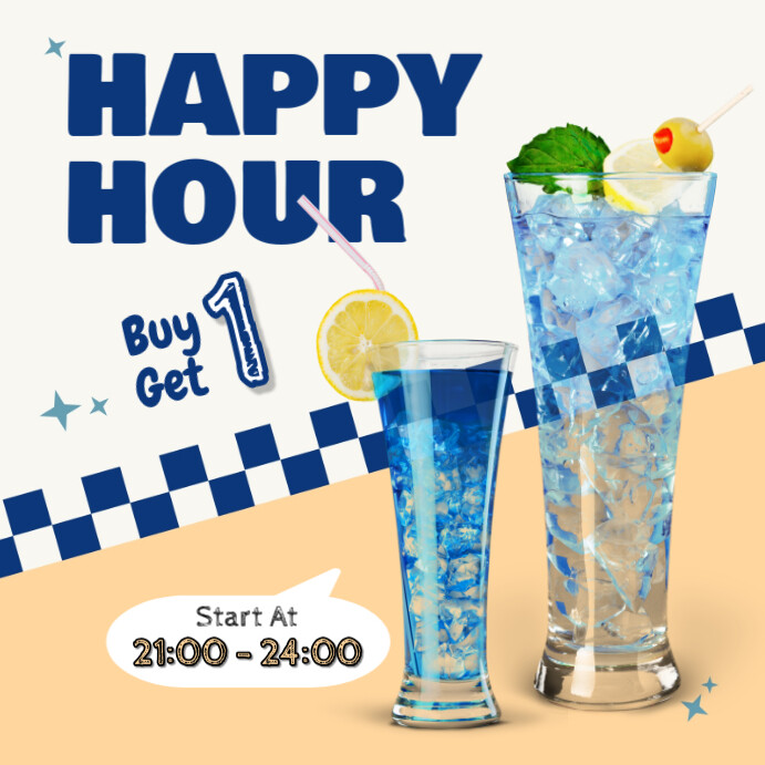Happy Hour Template | PosterMyWall