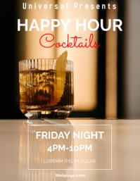 happy hour Template | PosterMyWall