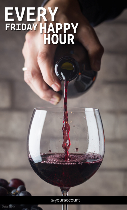 Happy Hour Template | PosterMyWall