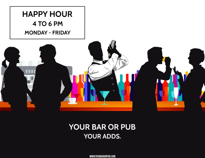 Copy of HAPPY HOUR | PosterMyWall