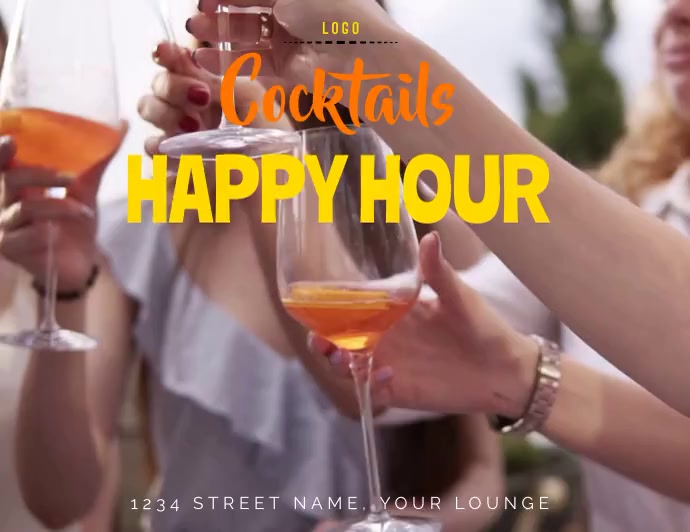 happy hour Template | PosterMyWall