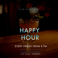 Happy Hour Template | PosterMyWall