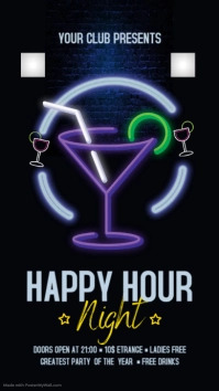 Happy Hour Template | PosterMyWall
