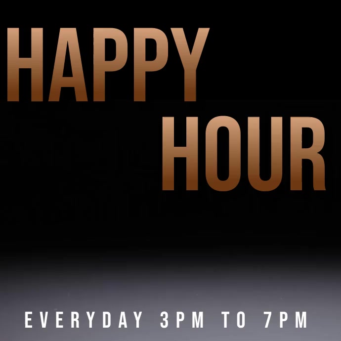 happy hour Template | PosterMyWall