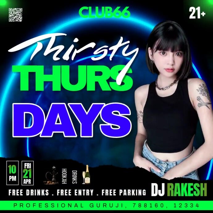 happy hour event Template | PosterMyWall