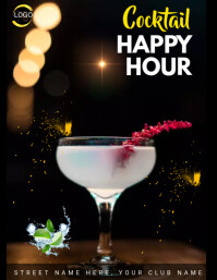 happy hour Template | PosterMyWall