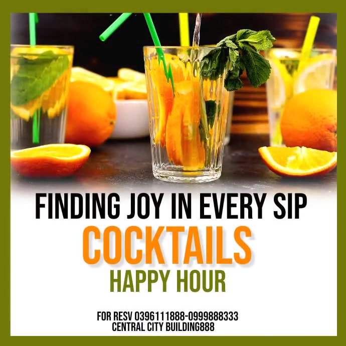 Happy Hour Flyer Templates | PosterMyWall