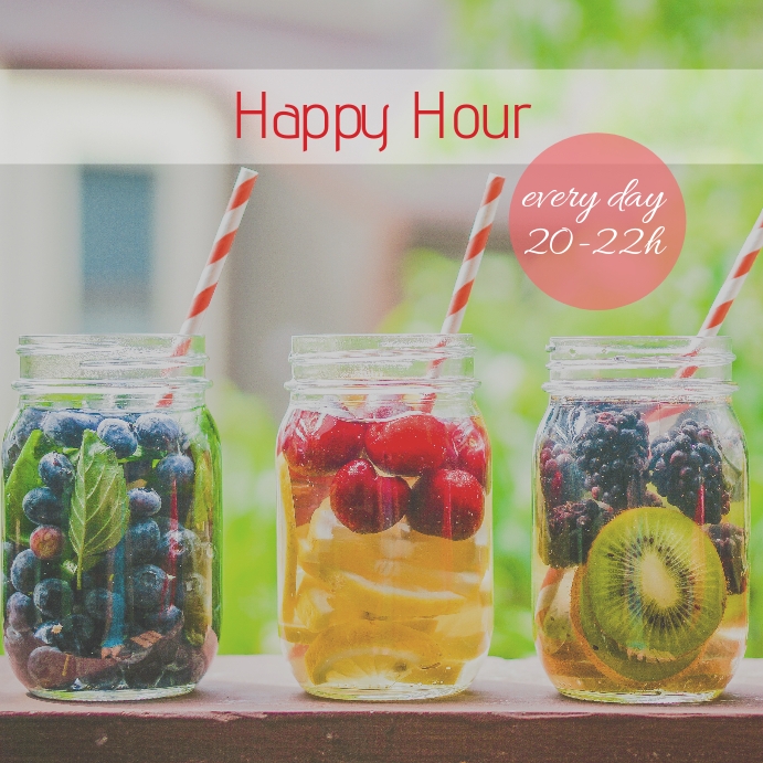 Happy Hour Instagram Post Template | PosterMyWall