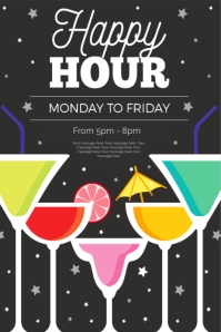 Happy Hour Template | PosterMyWall