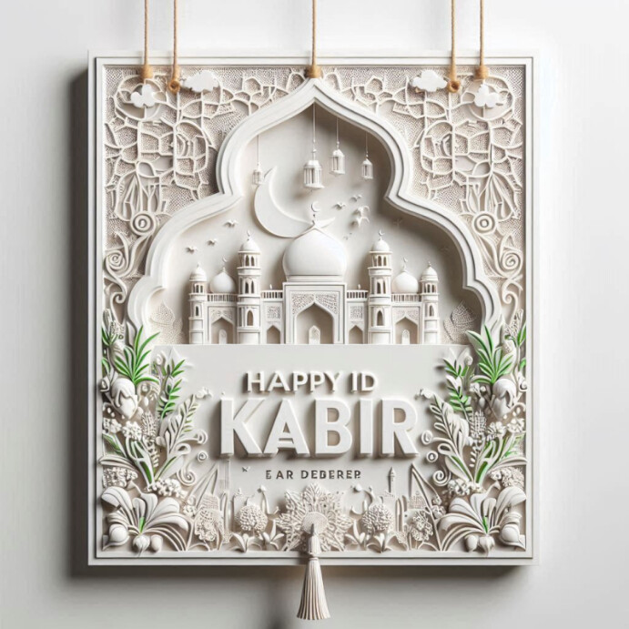 Happy id El Kabir Template | PosterMyWall