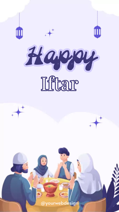 Happy Iftar Template | PosterMyWall