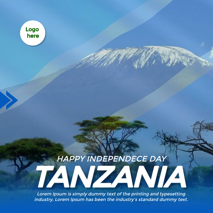 HAPPY INDEPENDECE DAY TANZANIA (1) Template | PosterMyWall