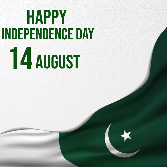 Copy of Happy Independence Day 14 August | PosterMyWall