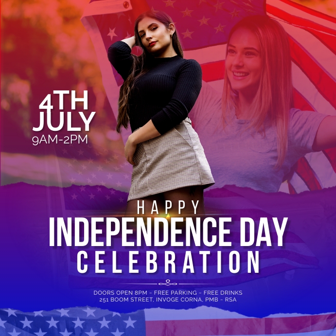 Copy of Happy Independence Day Celebration | PosterMyWall
