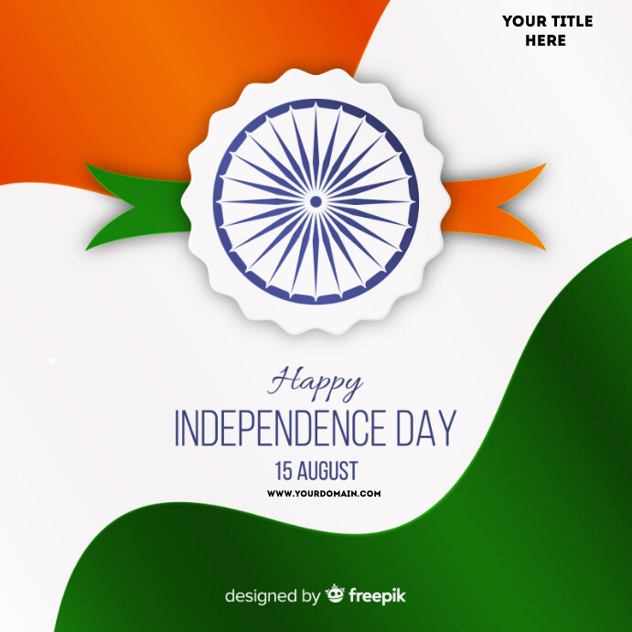 Plantilla de Happy independence day | PosterMyWall