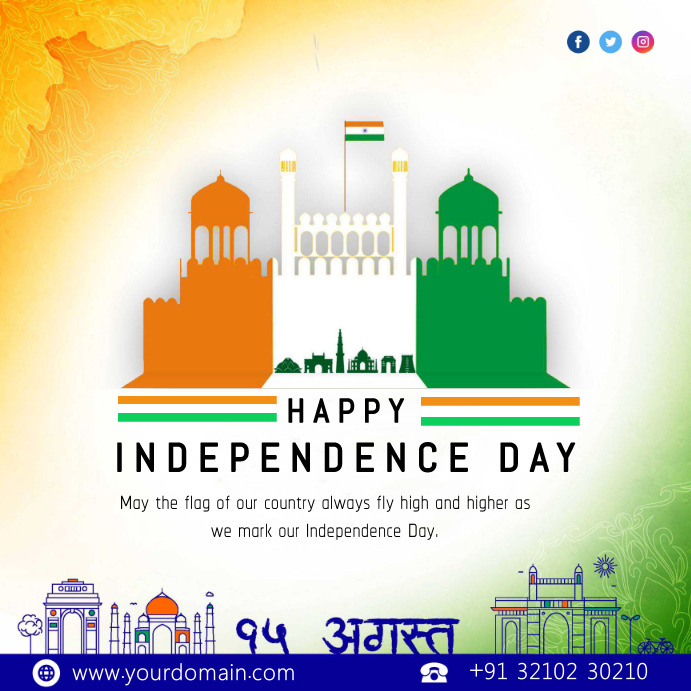 Happy independence day Template | PosterMyWall