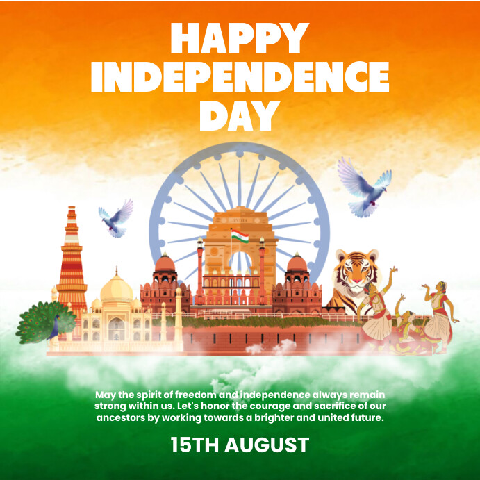 Happy Independence Day Template | PosterMyWall