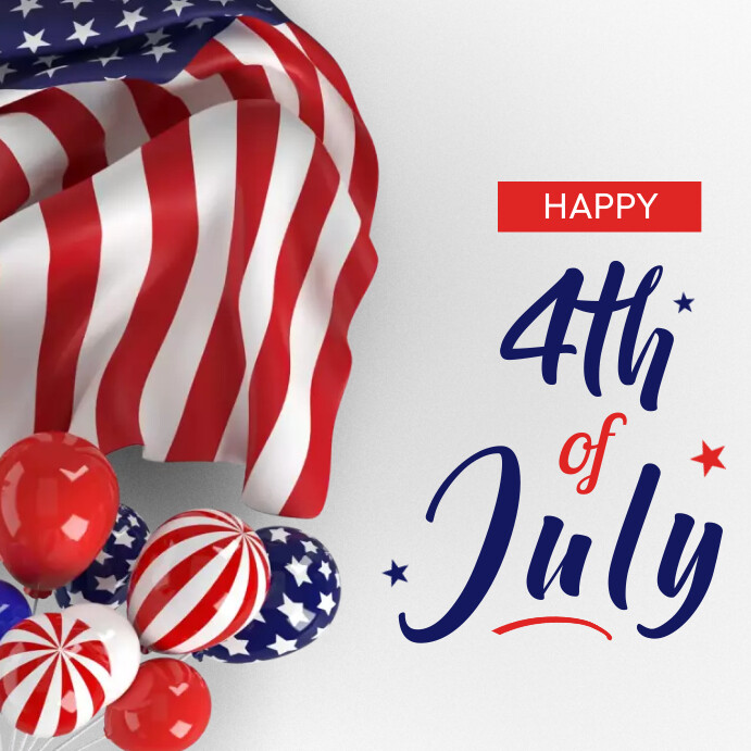 Modèle Happy Independence Day flyer | PosterMyWall