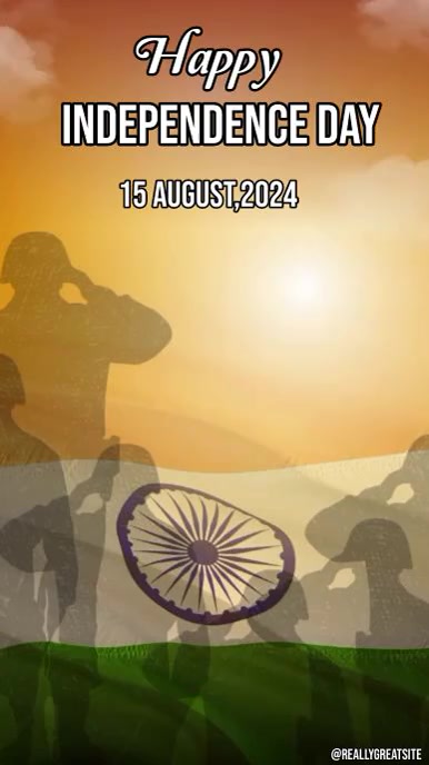 Happy Independence Day India Instagram Reel 2 Templat | PosterMyWall