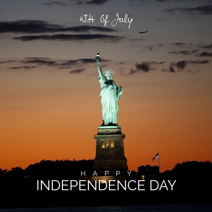 Plantilla de Happy Independence Day Instagram Post | PosterMyWall