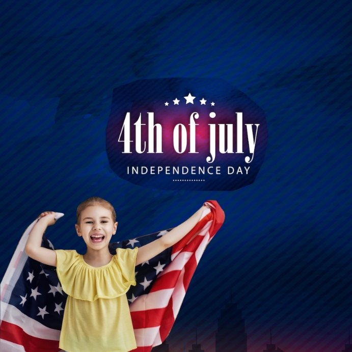 HAPPY INDEPENDENCE DAY INSTRAGRAM TEMPLATE | PosterMyWall