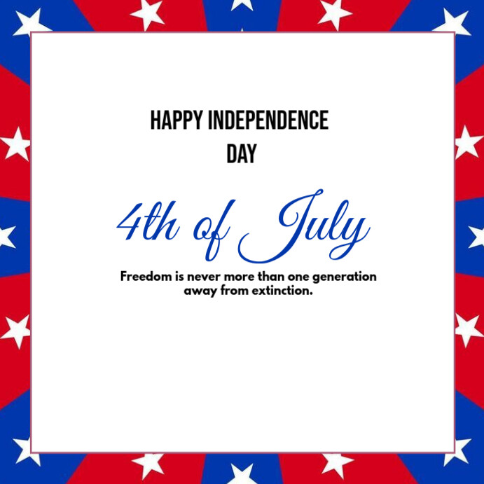 Happy independence day template | PosterMyWall