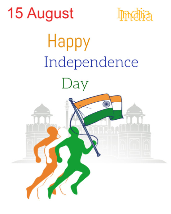 Modèle Happy Independence Day template | PosterMyWall