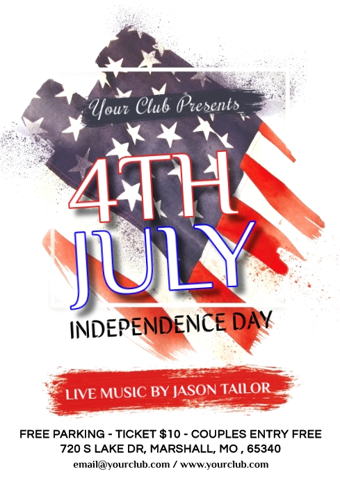 Copy of HAPPY INDEPENDENCE DAY TEMPLATE | PosterMyWall