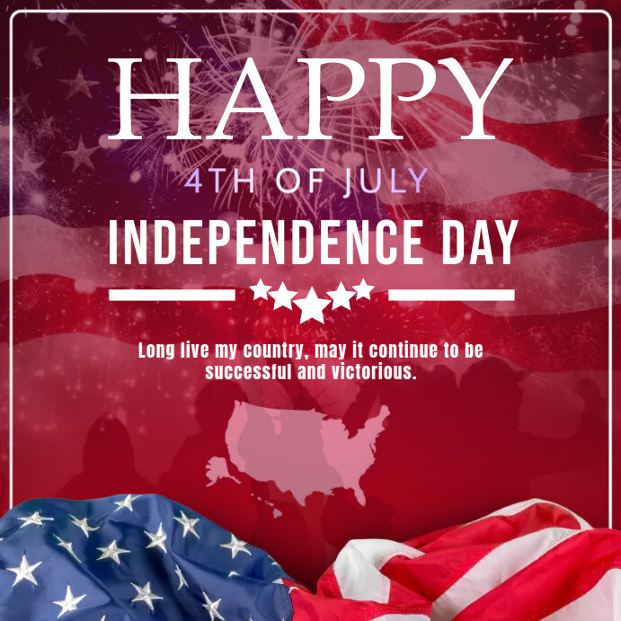 HAPPY INDEPENDENCE DAY UNITED STATES (1) Template | PosterMyWall