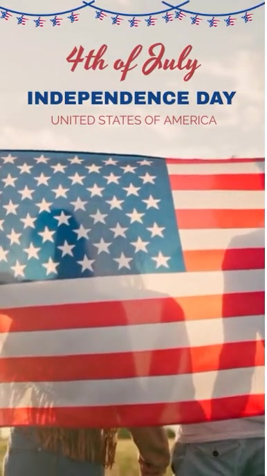 Happy Independence Day Usa Digital Display ( Templat | PosterMyWall