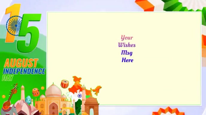Copy of Happy independence Day wishes Template | PosterMyWall