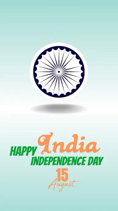 Happy India Independence Day Instagram Reel Template | PosterMyWall