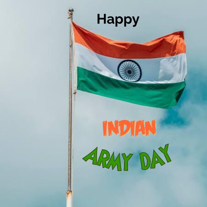 Happy Indian Army day Instagram post Template | PosterMyWall