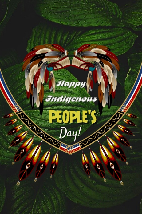 Happy indigenous people's day Template | PosterMyWall