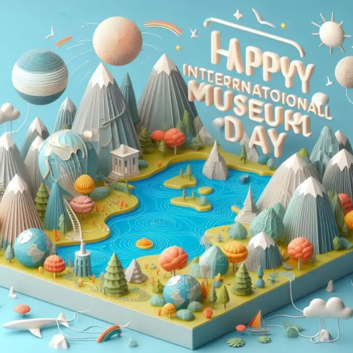 Copy of Happy international museum day | PosterMyWall